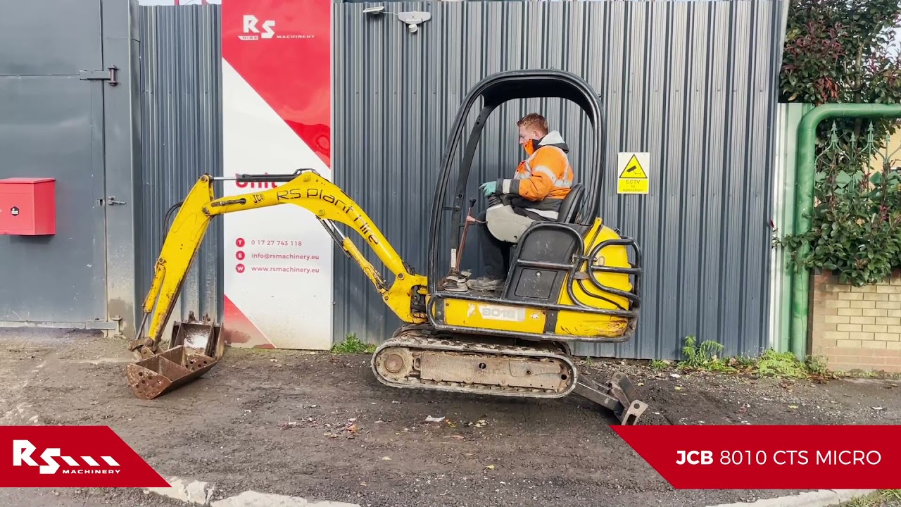 JCB 8010 CTS MICRO - YouTube