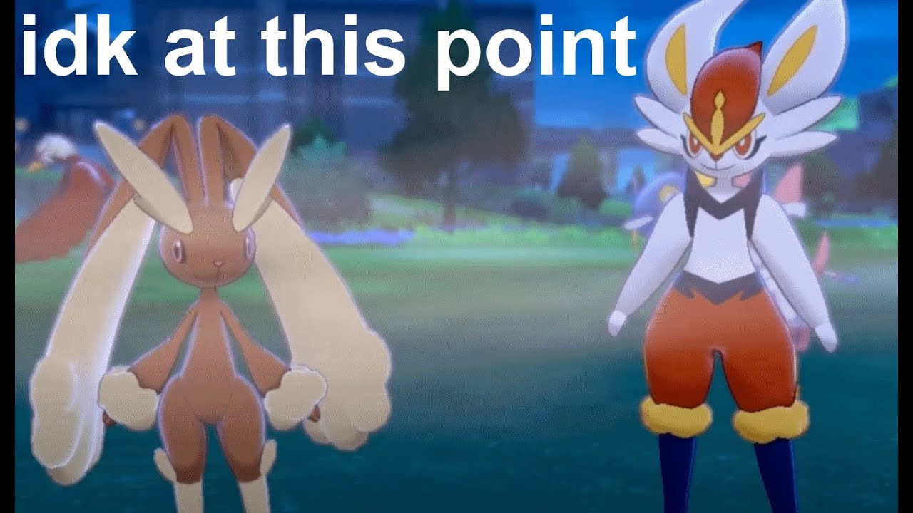 an update on cinderace and lopunny no one asked for ;) - YouTube