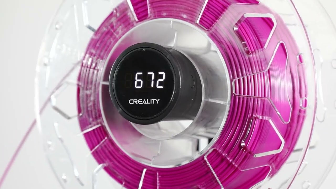 Creality 3D Digital Spool Holder with Integrated Scales - YouTube
