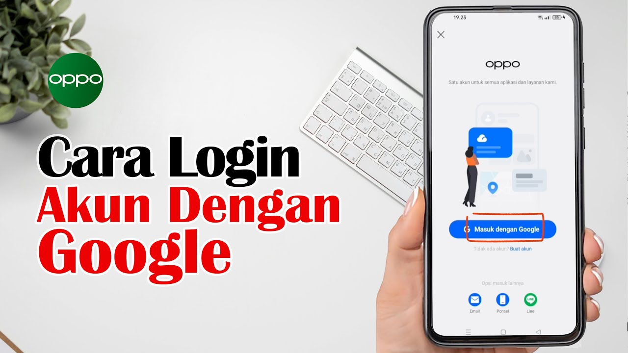 Cara Login Akun Oppo Dengan Google - YouTube