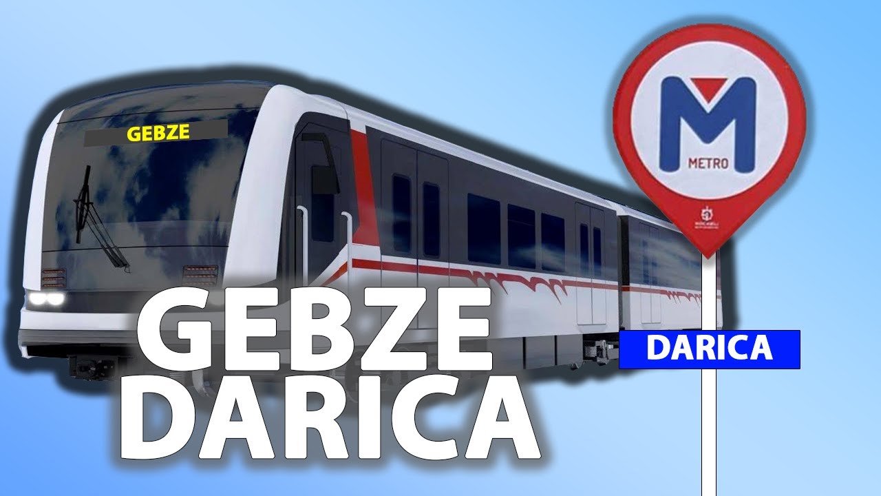 M1 Darıca - Gebze Metro Hattı Google Earth Turu - YouTube