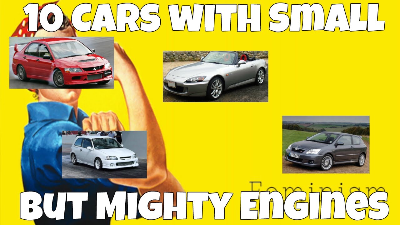 10 Cars With Small But Mighty Engines - YouTube
