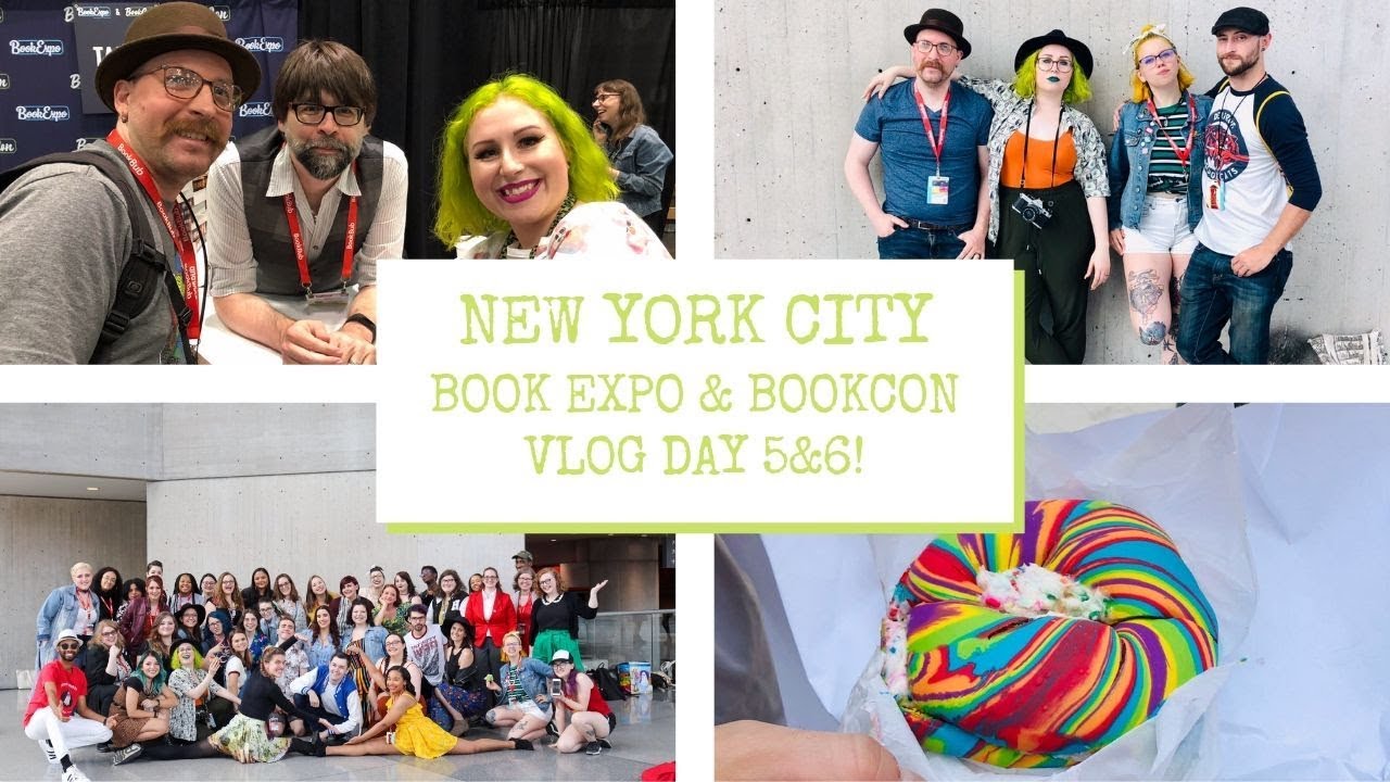 NEW YORK CITY!! BOOK EXPO & BOOKCON VLOG DAY 5&6!! (HOME FINALLY) - YouTube