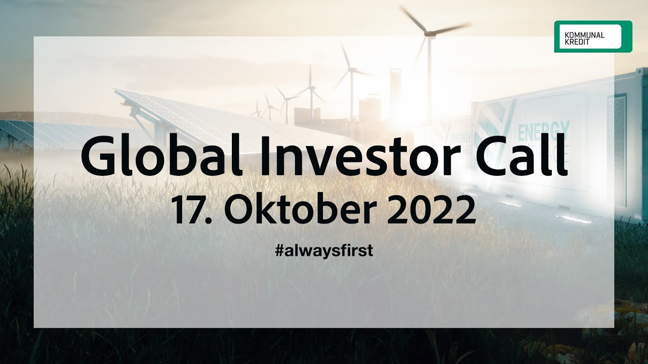 Global Investor Call, 17. Oktober 2022 - YouTube