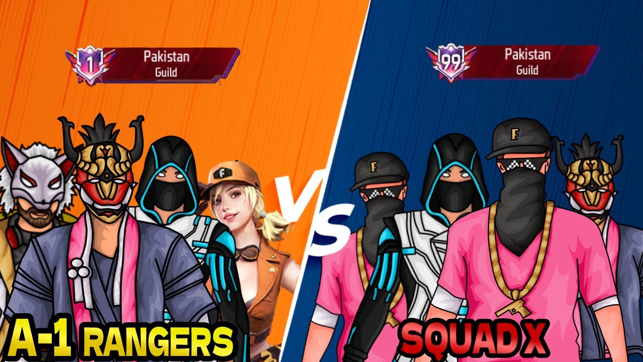 A-1 Rangers VS Squad X |Squad X VS Pakistan No 1 Guild - YouTube