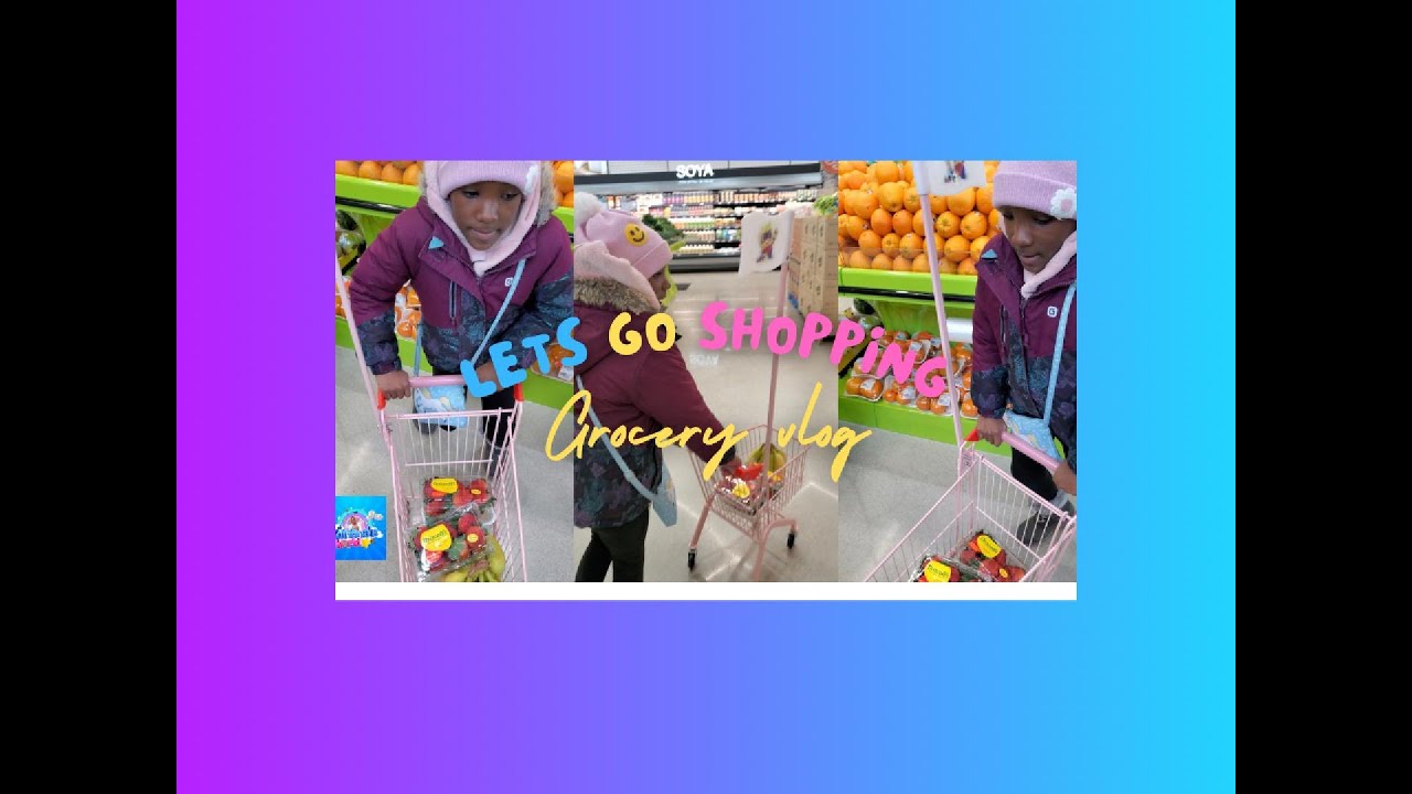 Let's Go Grocery Shopping!!.......Grocery shopping wit a Kid size ...