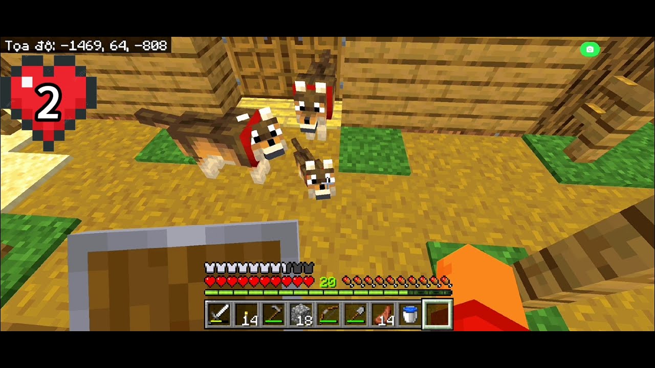 (Kiett Night)Sinh tồn Minecraft PE tập 2 đi mine - YouTube