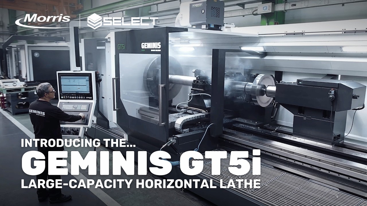 Machining Without Limits: The Large-Capacity Geminis GT5i - YouTube