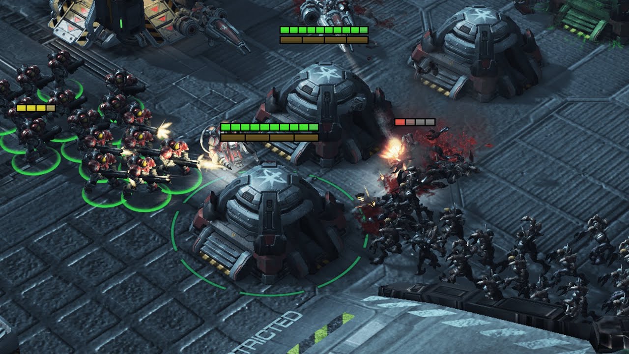 Starcraft 2 custom games - YouTube
