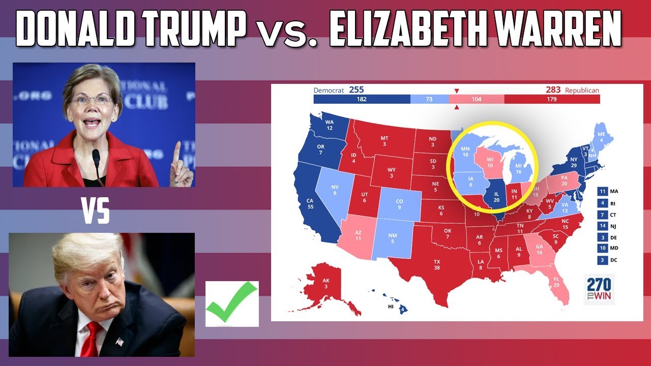 2020 Election Prediction | Elizabeth Warren vs Donald Trump - YouTube