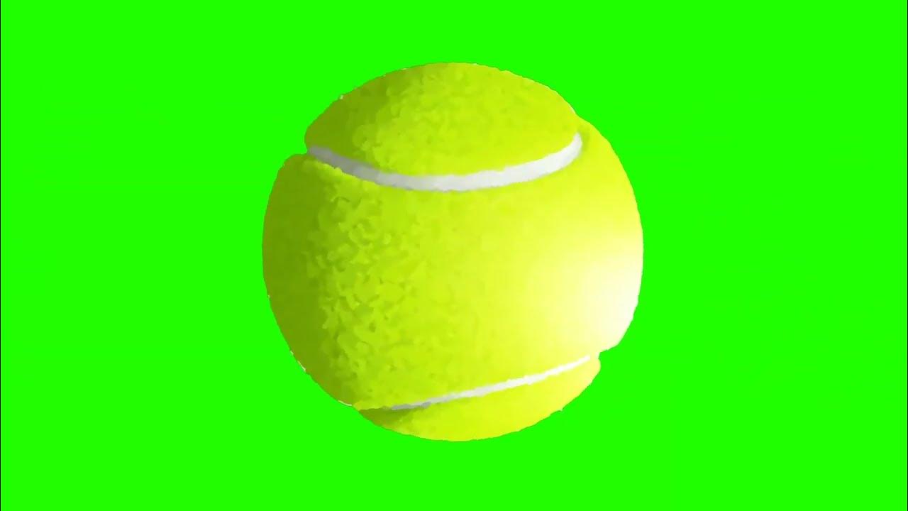 Tennis Ball Animation/ Tennis Green Screen - YouTube