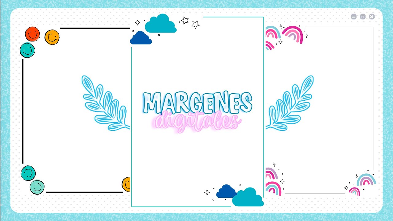 🌈MÁRGENES PARA APUNTES DIGITALES | DESCARGABLE | ROSSNOTES 🌈 - YouTube