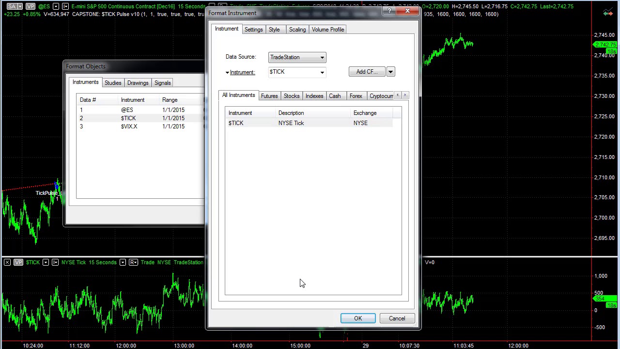 Setting up Tick Pulse V10 in MultiCharts - YouTube