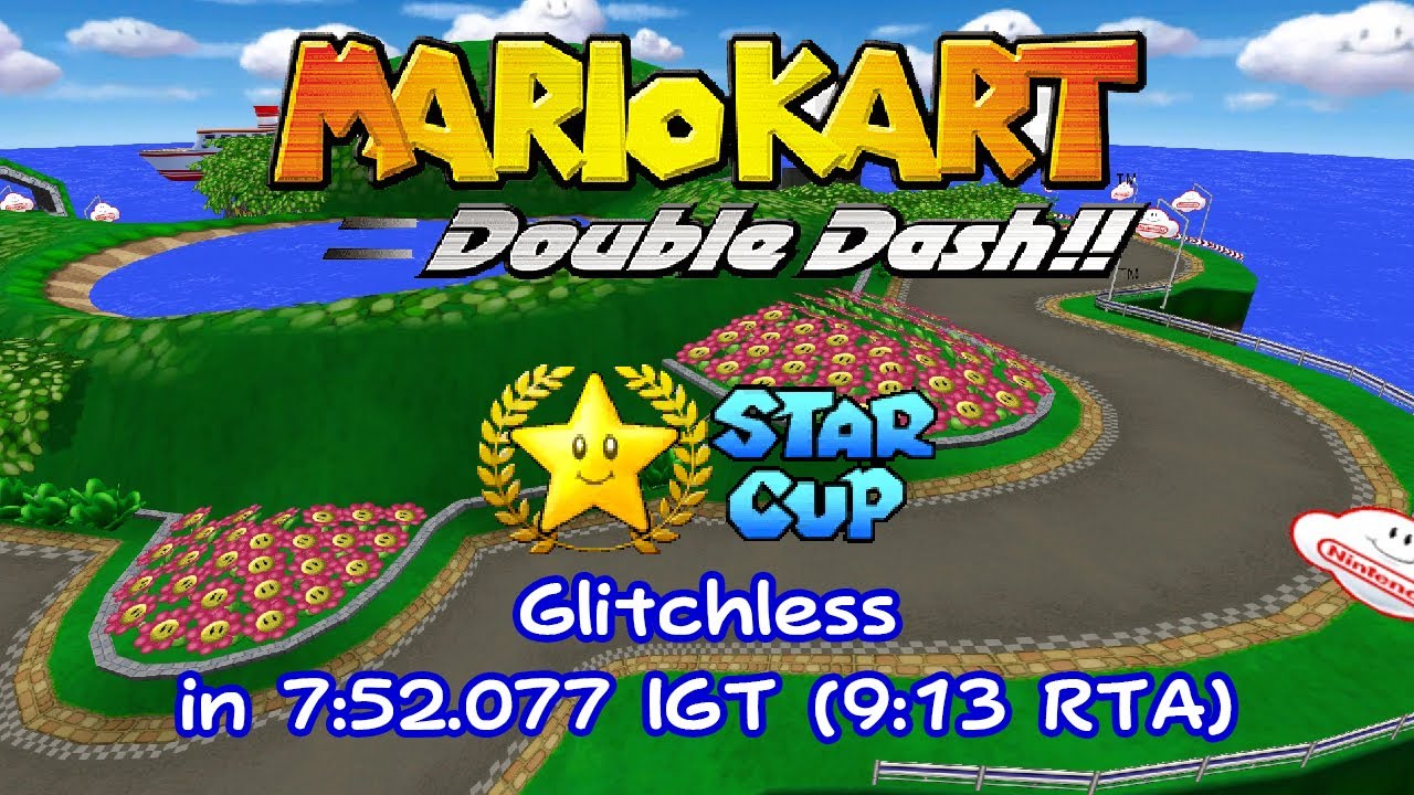 Mario Kart: Double Dash!! - Star Cup Glitchless #speedrun in 7:52.077 ...