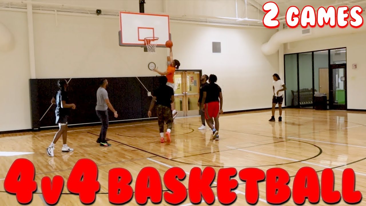 4v4 Basketball Game - YouTube