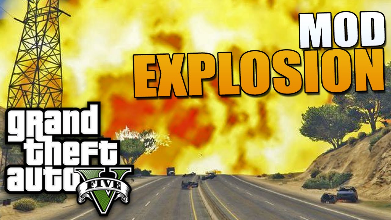 GTA V MOD Explosão Nuclear - YouTube