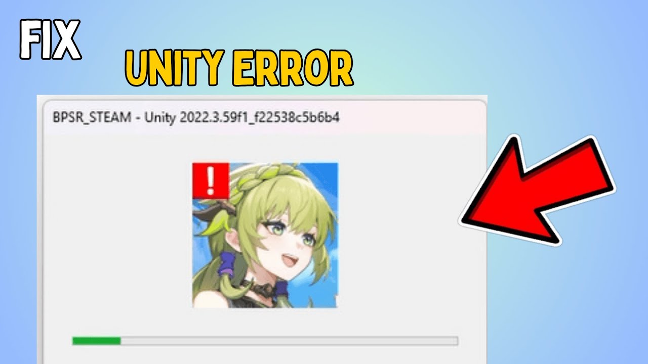 How to Fix Unity Error in Blue Protocol Star Resonance - YouTube