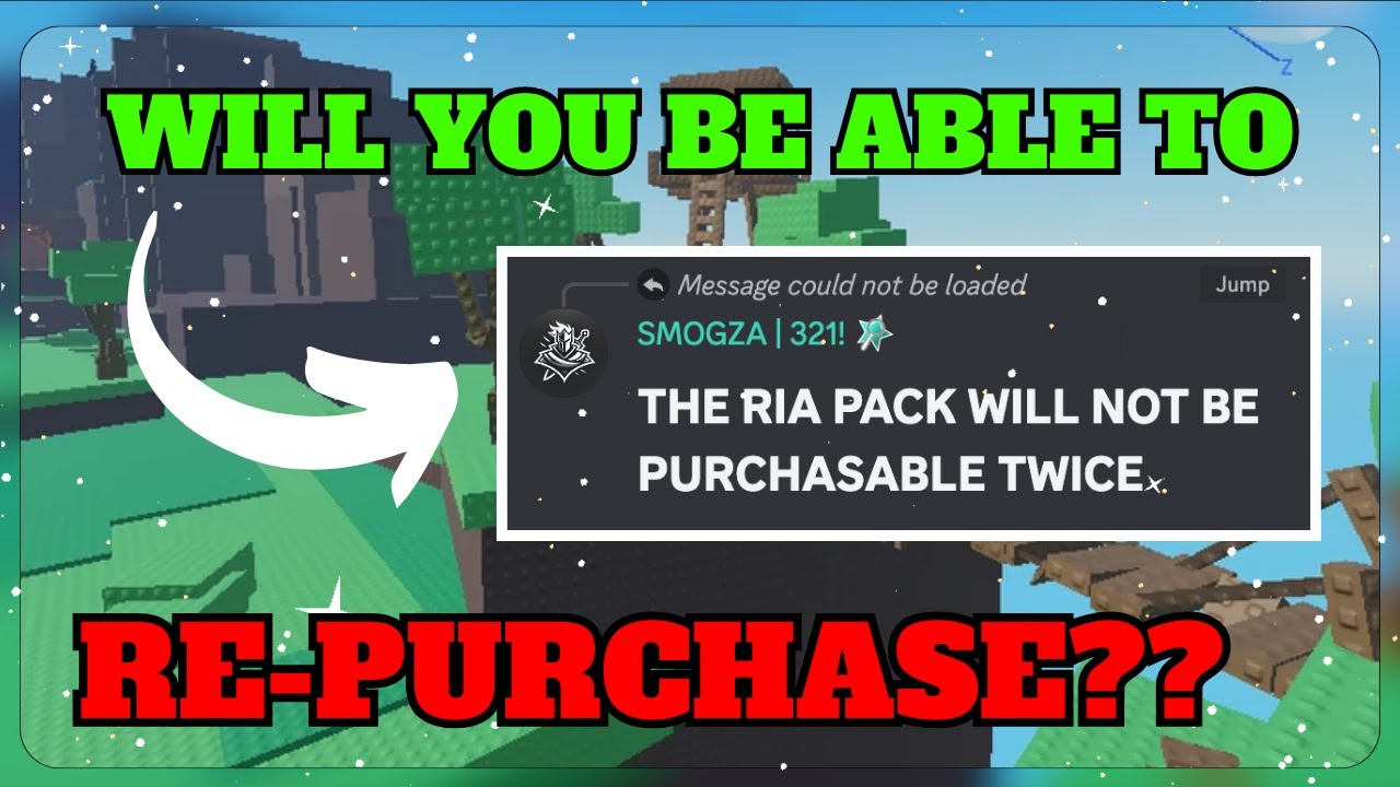 YOU WON'T BE ABLE TO PURCHASE RIA PACK TWICE?! WHAT'S ACTUALLY GONNA ...