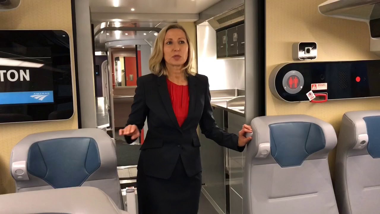 A sneak peek inside Amtrak’s new Acela - YouTube