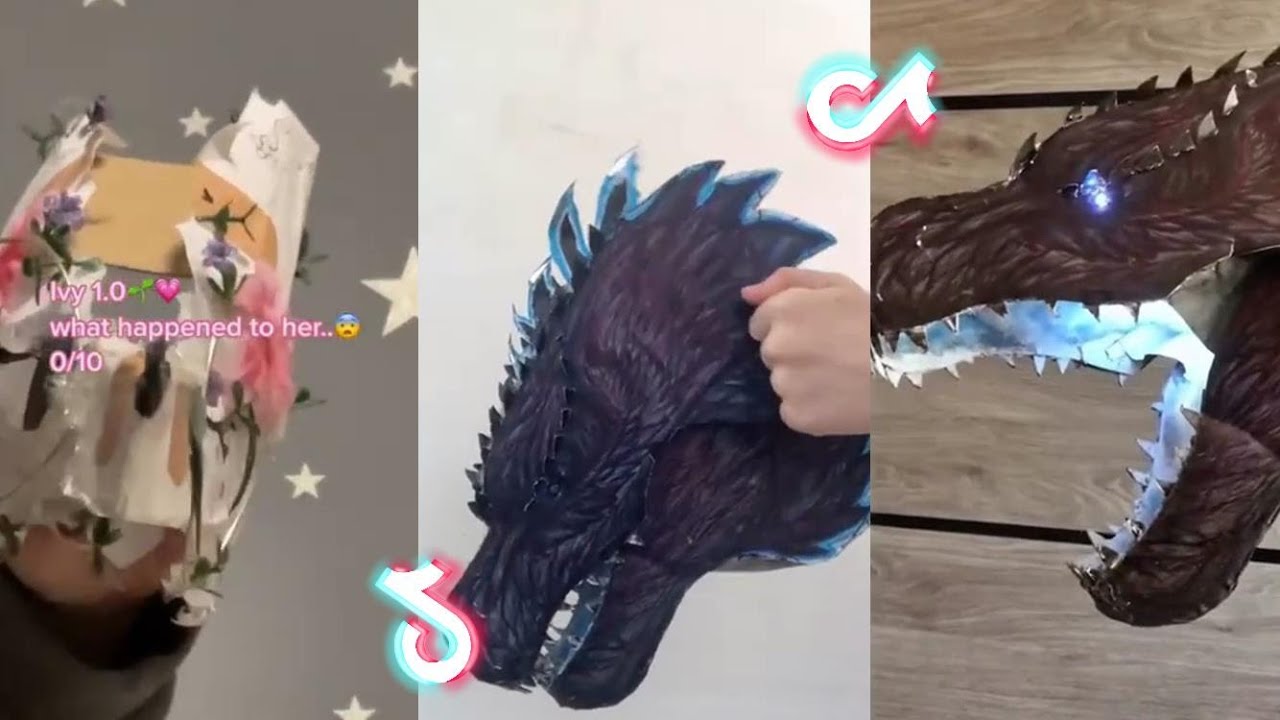 Dragon Puppet TikToks - Paper Dragon TikTok Compilation #39 - YouTube