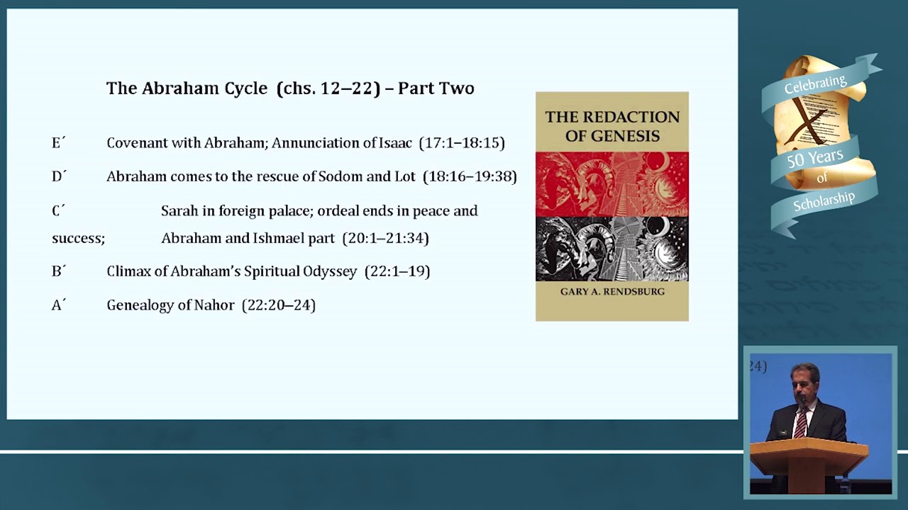 Chiasmus in the Book of Genesis Gary A Rendsburg Chiasmus Conference ...