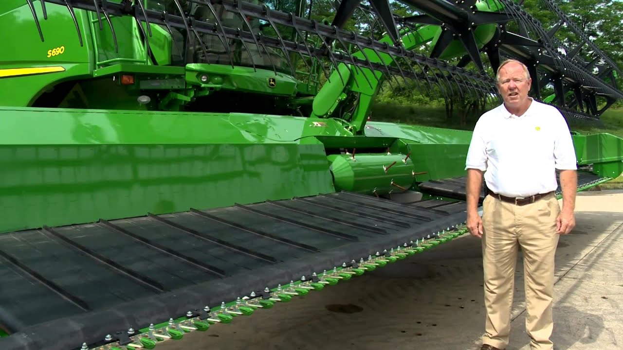 600 Series Flex Draper Platform - YouTube