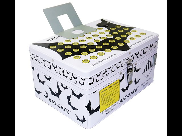 Fireproof Bag For Lithium Batteries Bat-Safe Lipo Lithium Battery ...