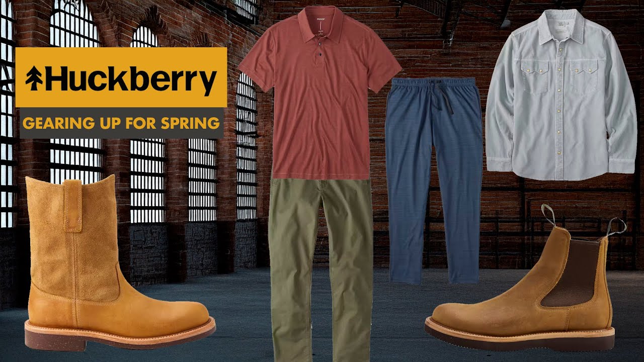 Gearing Up for Spring | Huckberry Spring Menswear Unboxing and First ...