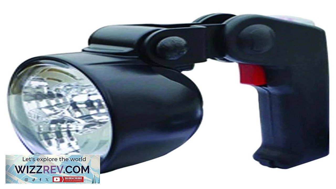 Hella Hand Held Search Light (Long Range LED 2500 Lumens) - YouTube