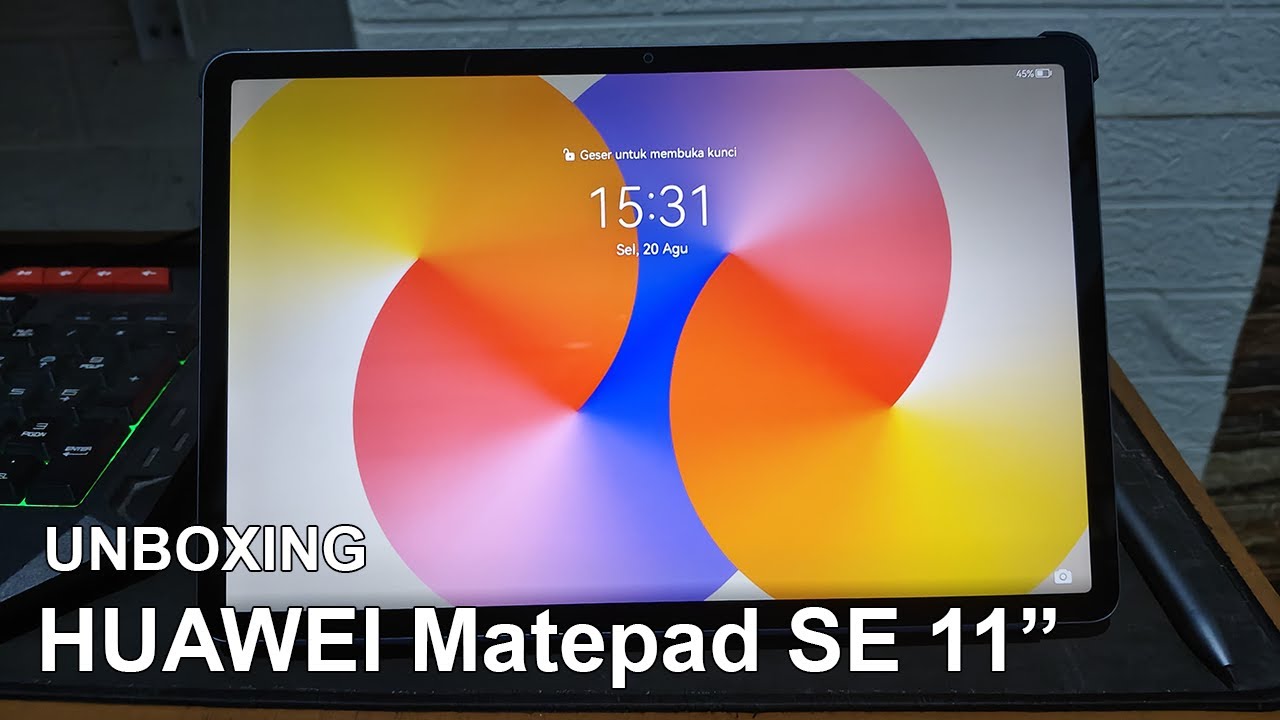 Unboxing Huawei MatePad SE 11" - YouTube