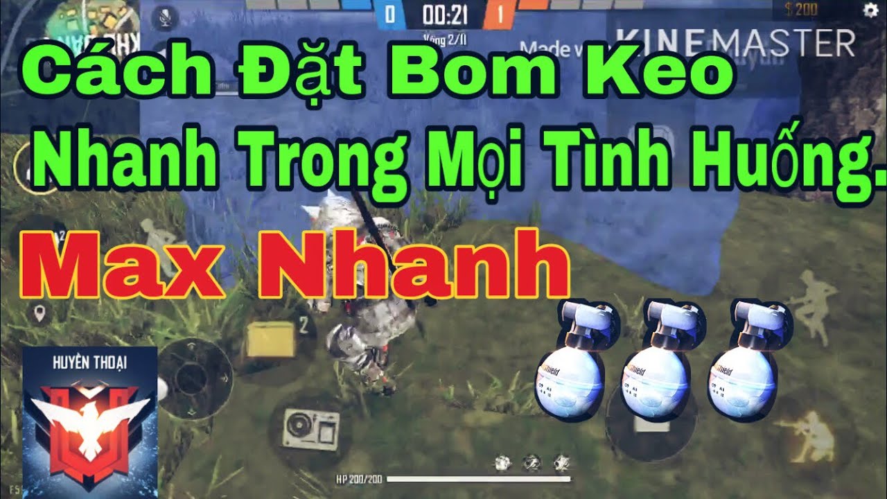 Free Fire | Cách Đặt Bom Keo Max Nhanh Trong Mọi Tình Huống Như PC ...