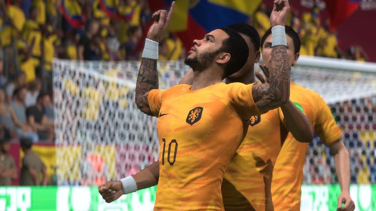 FIFA 23 PS5 - *WORLD CUP QATAR DLC* - HOLLAND vs ECUADOR - WORLD CUP ...