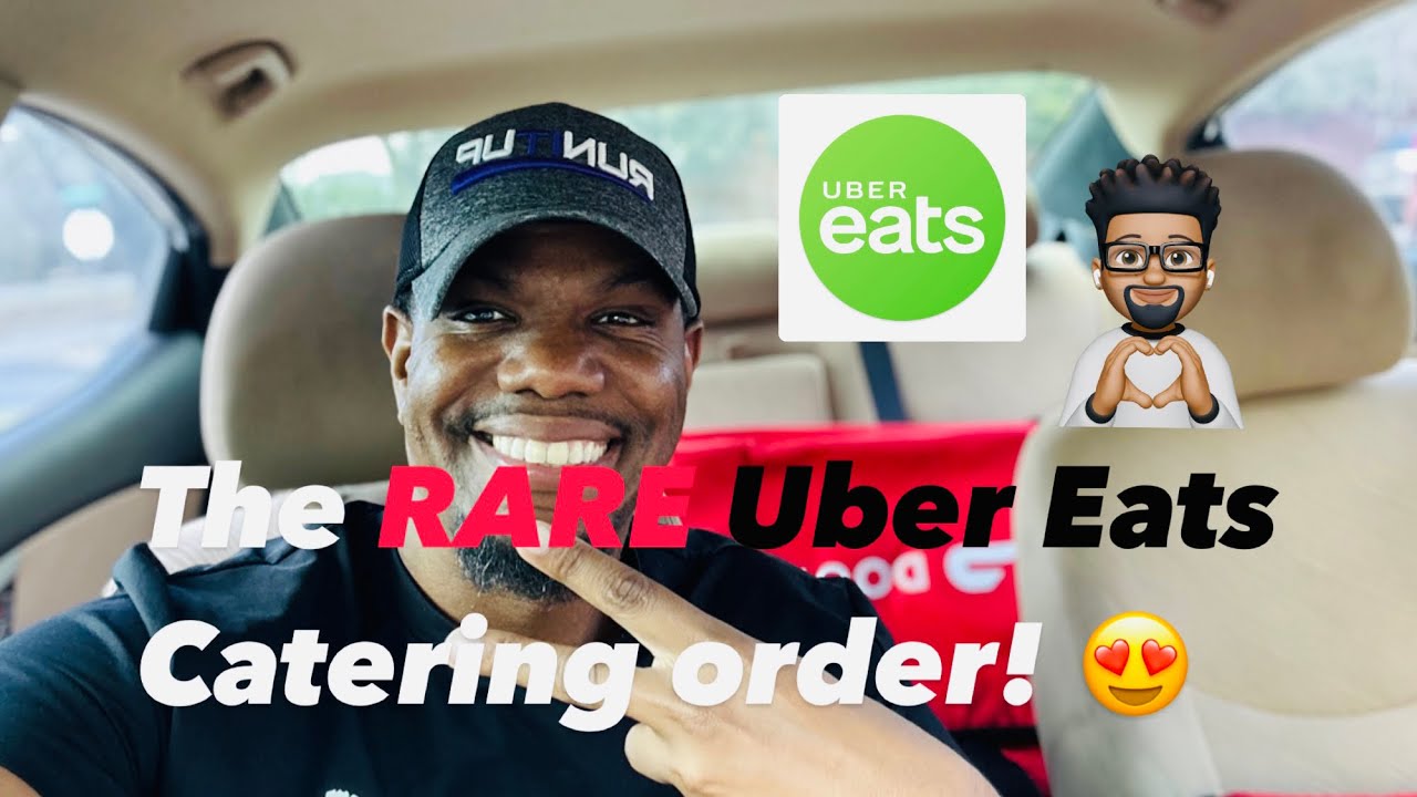 A RARE Uber Eats Catering order during the dash 😁🤑| Uber Eats ...