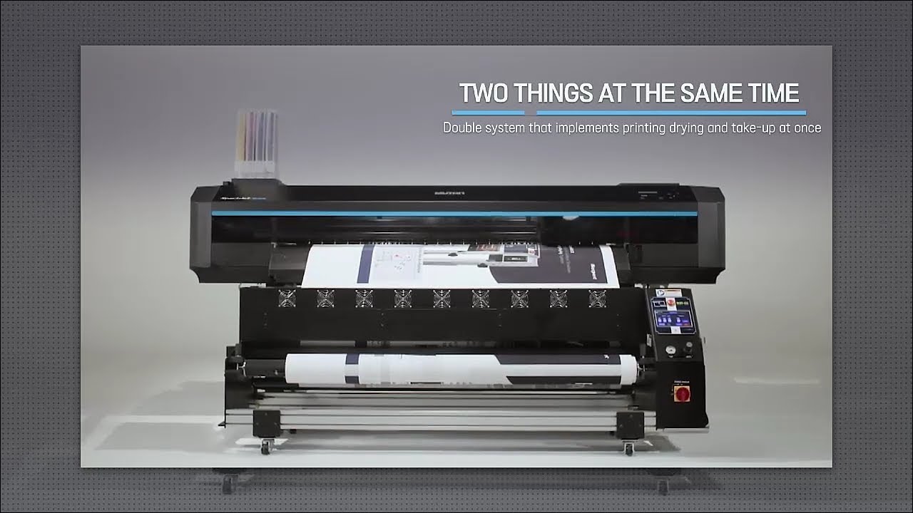 NITE Industrial Large Format Printer Peripherals, Take-up, Dryer ...
