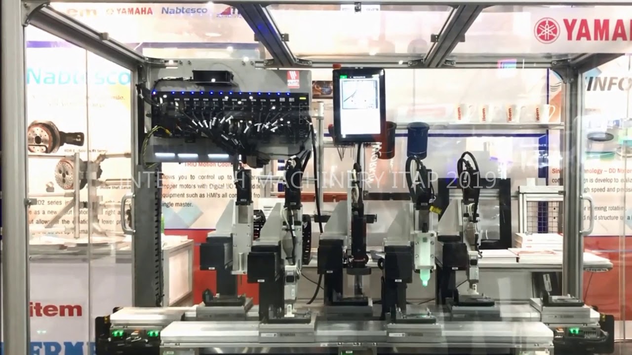 YAMAHA Linear Conveyor Module (LCM) - YouTube