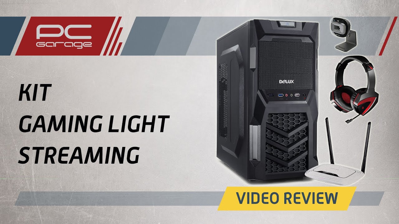 Prezentare Kit PC Garage Gaming Light Streaming - YouTube