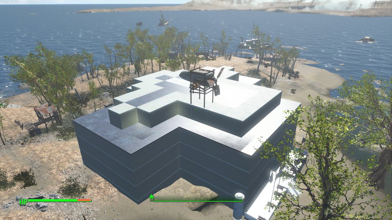 Fallout 4! Settlement Tour! " INSTITUTE FORT! " " Spectacle Island ...