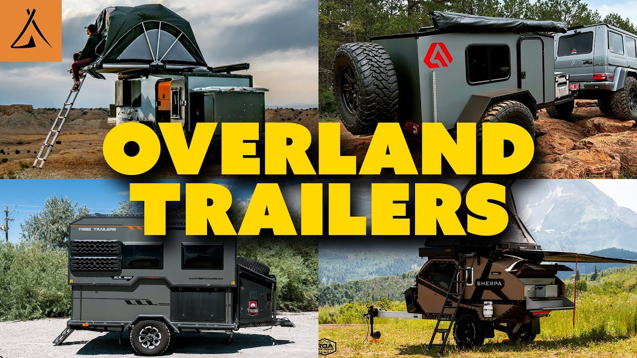 50+ Offroad Trailers of Overland Expo 2023 - YouTube