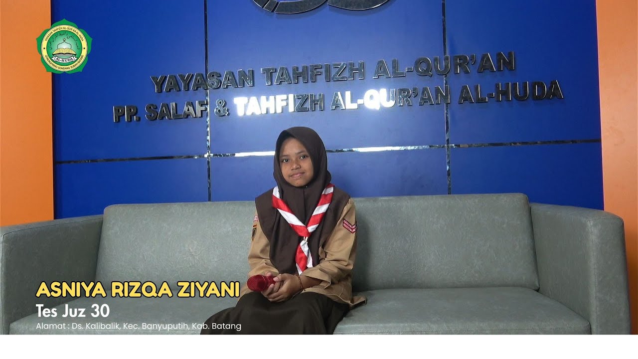 Asniya Rizqa Ziyani _Tes Juz 30 - YouTube