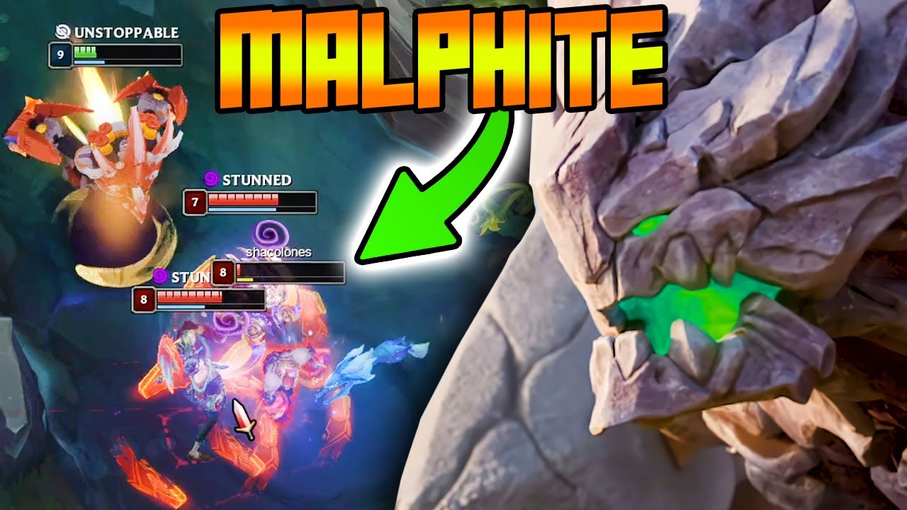 MALPHITE ULT IS THE BEST SPELL IN LEAGUE OF LEGENDS - YouTube