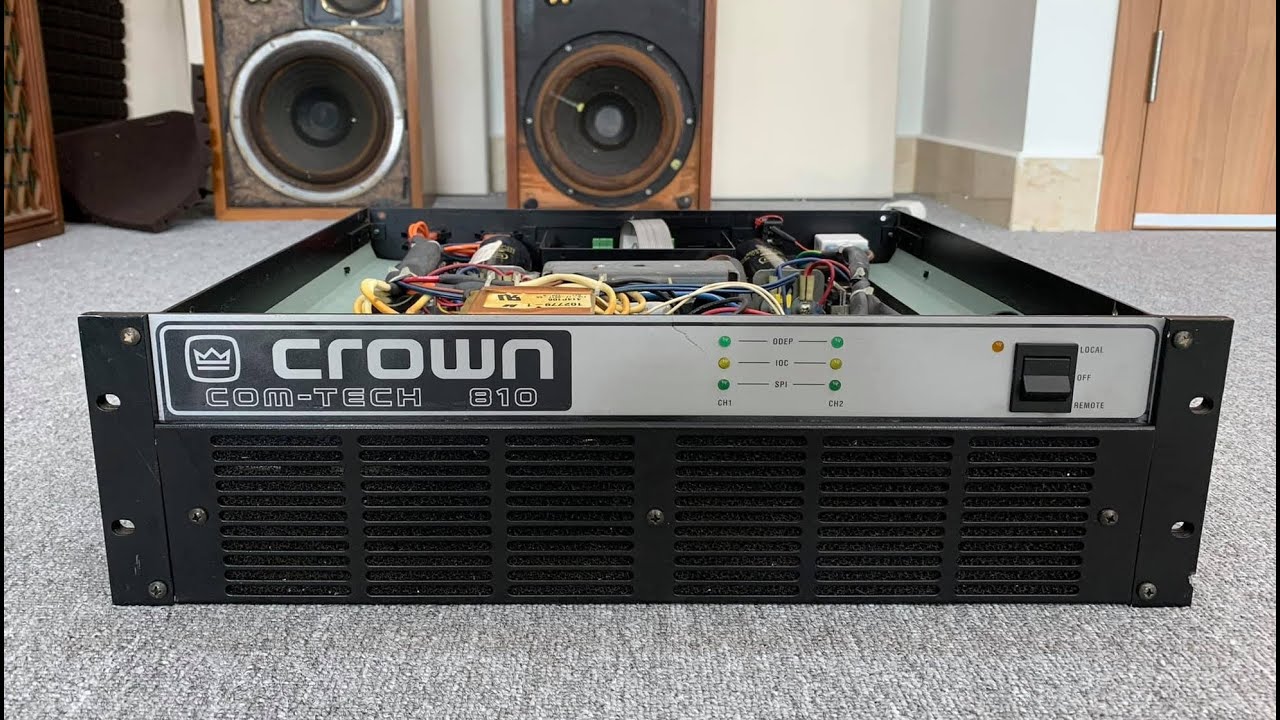 Đẩy Crown com-tech 810 hàng đẹp keng giá 11tr5 LH 0969991779 HCM - YouTube