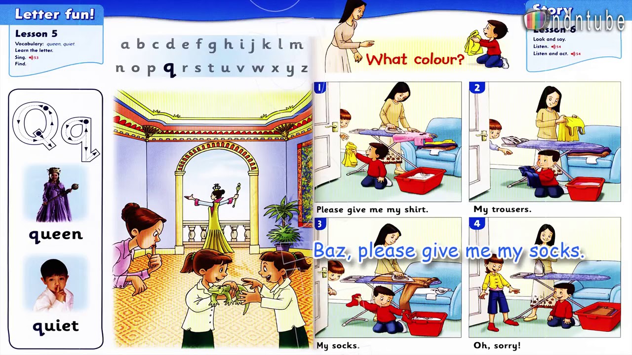 FIRST FRIENDS 1 UNIT 7 MY CLOTHES LESSON 6 - YouTube