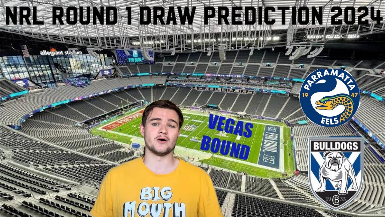 NRL ROUND 1 2024 DRAW PREDICTION - YouTube