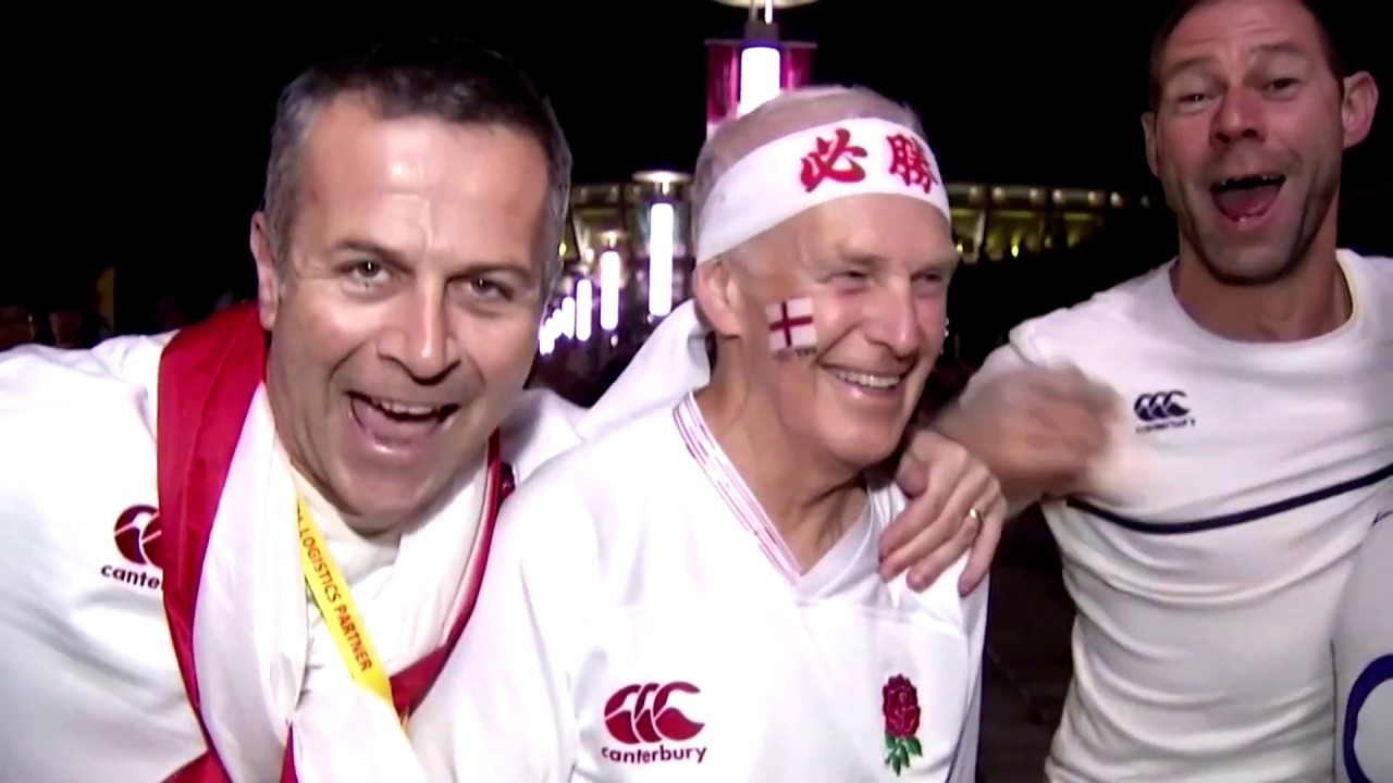 England cheers, All Blacks tears after momentous semi-final - YouTube
