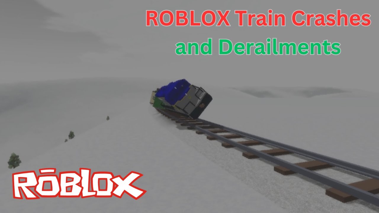 Roblox Train Crashes and Derailments in Winter Valley [Part 4] - YouTube