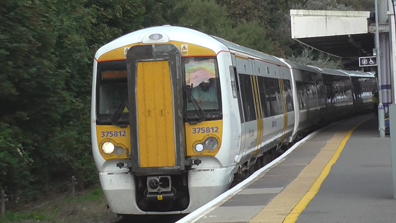 375812 + 375619 "Driver John Neve" Departs Hastings For London Charing ...