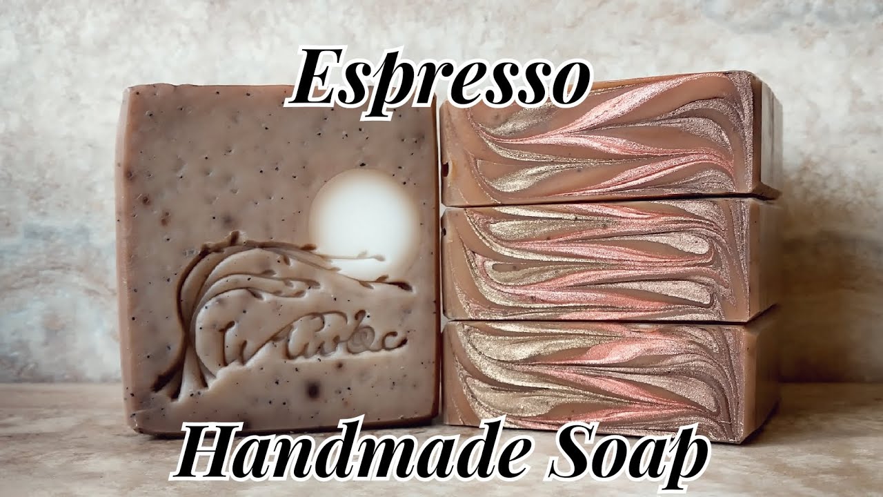 Espresso - Handmade Cold Process Soap - Coffee Grounds for Exfoliation ...