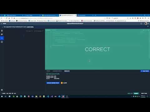 Solving adjacentElementsProduct - YouTube