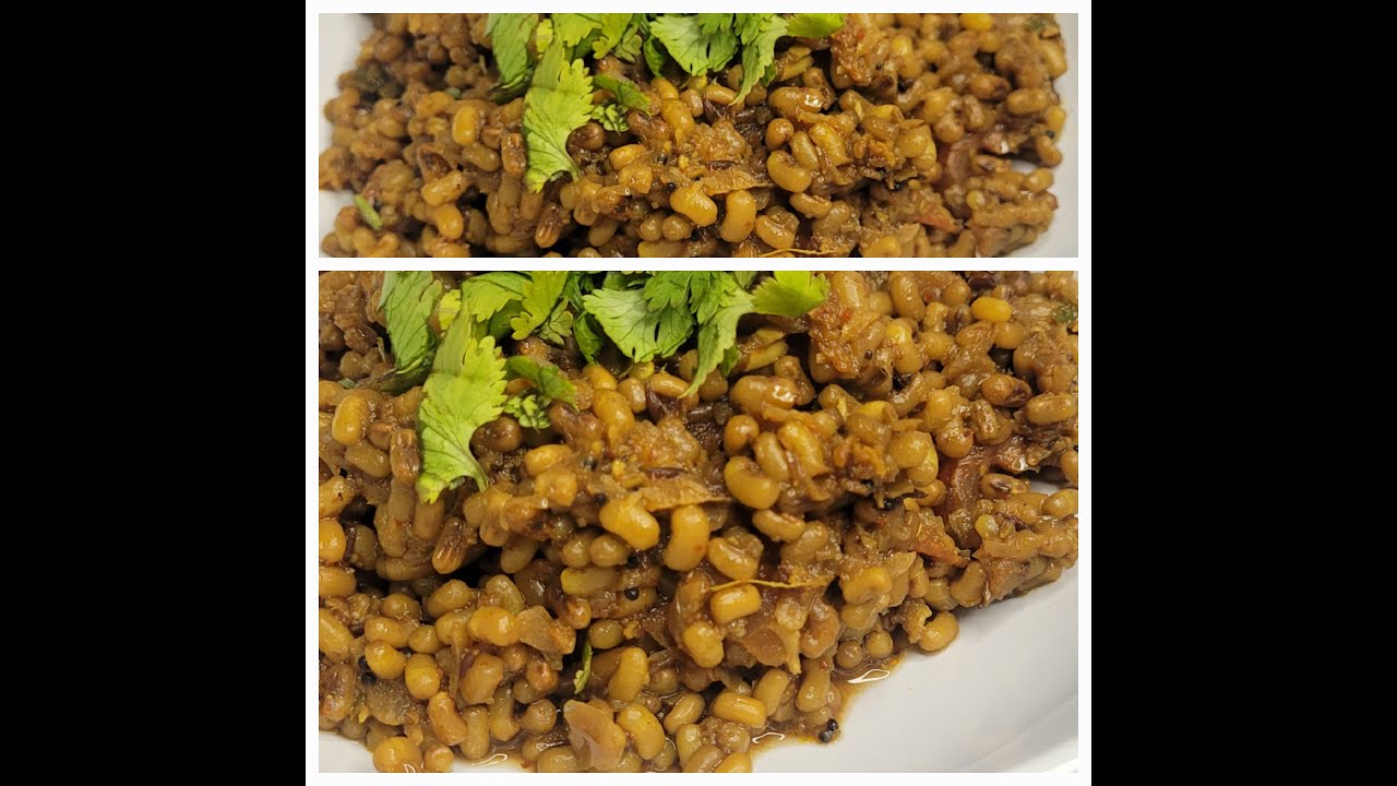 Matki ki Sabzi/How to make Matki Ki Sabzi/Dry Matki Sabzi/Easy and ...