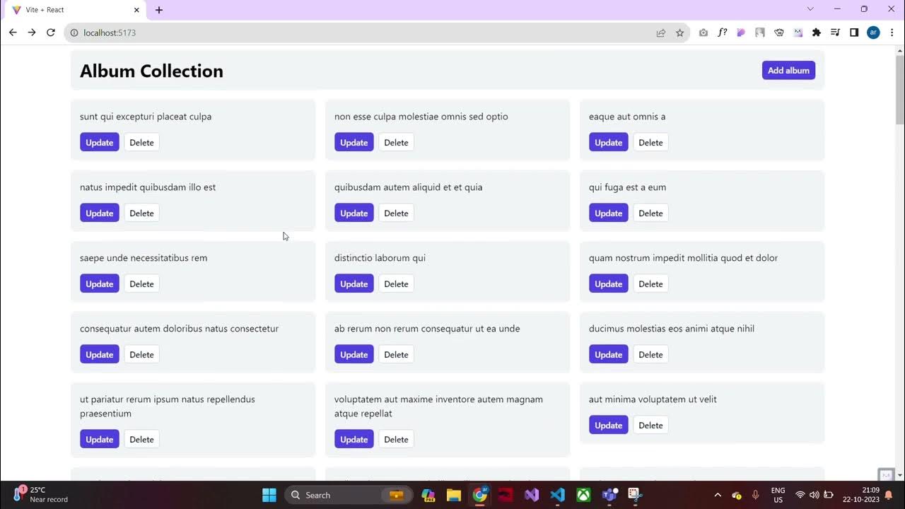 Album Collection Coding Ninjas Test Albumcollection Codingninja Youtube